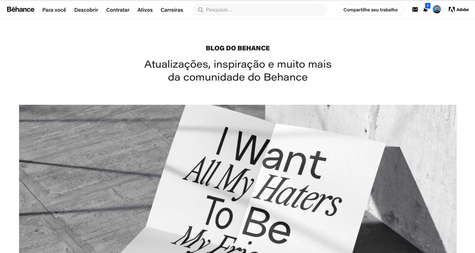 O que é o Behance e como ele funciona - PortfolioPro